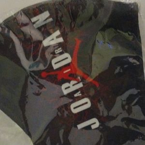 Jordan | Accessories | Air Jordan Black And Red Logo Face Mask New ...